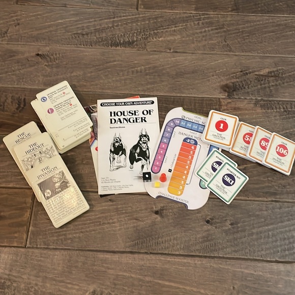 Toys | House Of Danger Board Game Complete | Poshmark